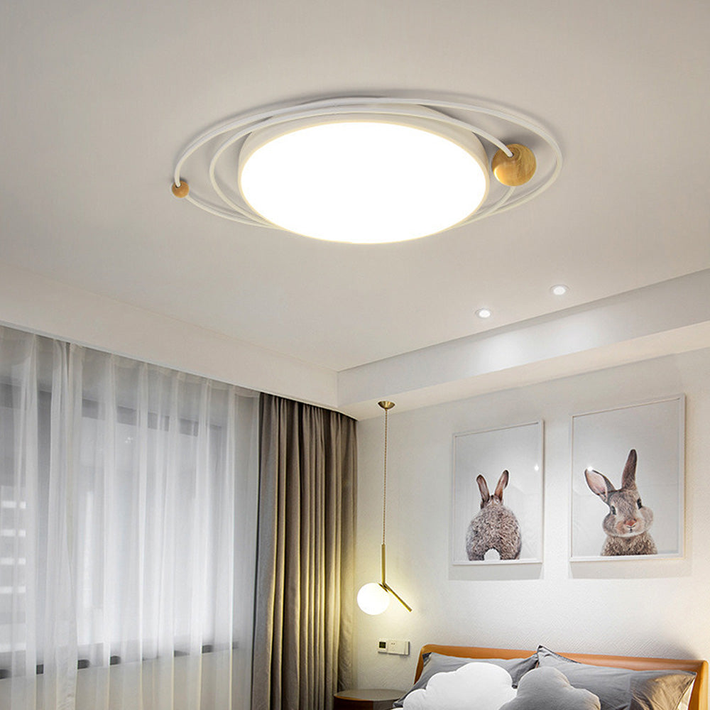 Homwarmy Ceiling Light Creative Planet Pattern LED Ceiling Light For ...
