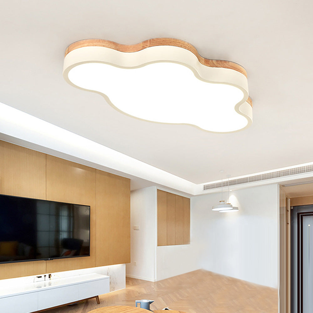 Homwarmy LED Ceiling Light Unique LED Cloud Shape Ceiling Lamp For ...